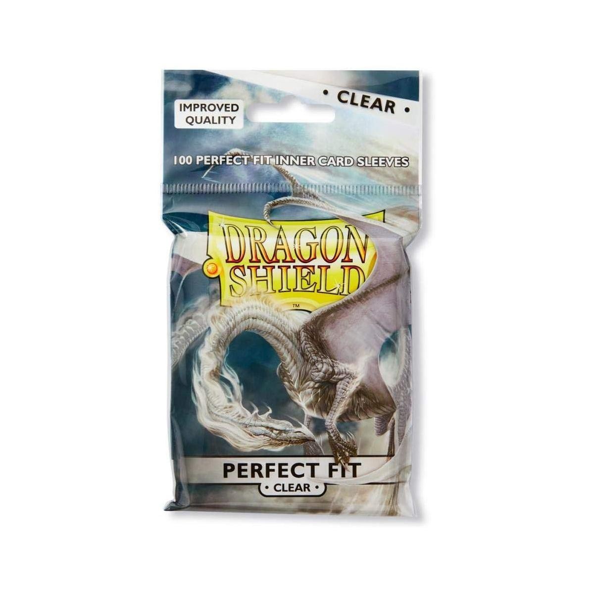 100 Pack Ultra Pro Perfect Fit Perfect Size 64x89 DRAGON SHIELD Magic ...