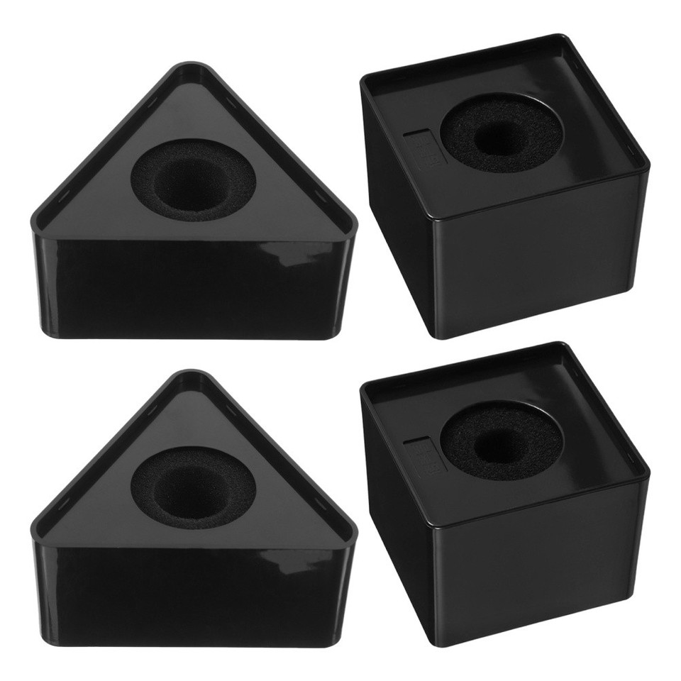 4 Pcs Interview Microphone Logo Prop Creative Plastic Marks Station ...