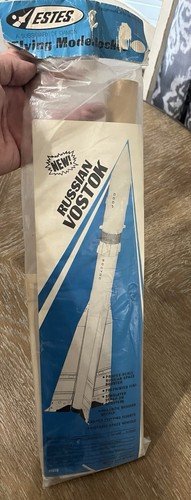 Vintage Estes Vostok Model Rocket Kit | eBay
