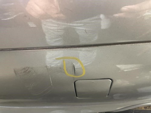 2008 MERCEDES E350 REAR BUMPER COVER SILVER CUBANITE METALLIC OEM+ | eBay