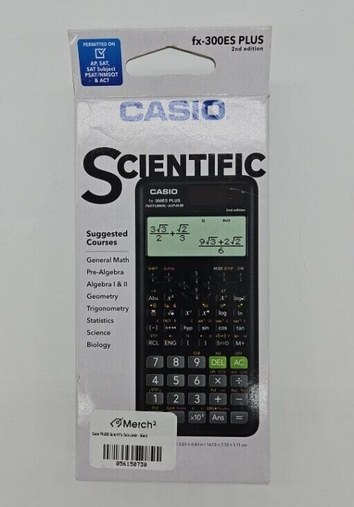 Casio FX-300 Scientific Calculator - Black | eBay