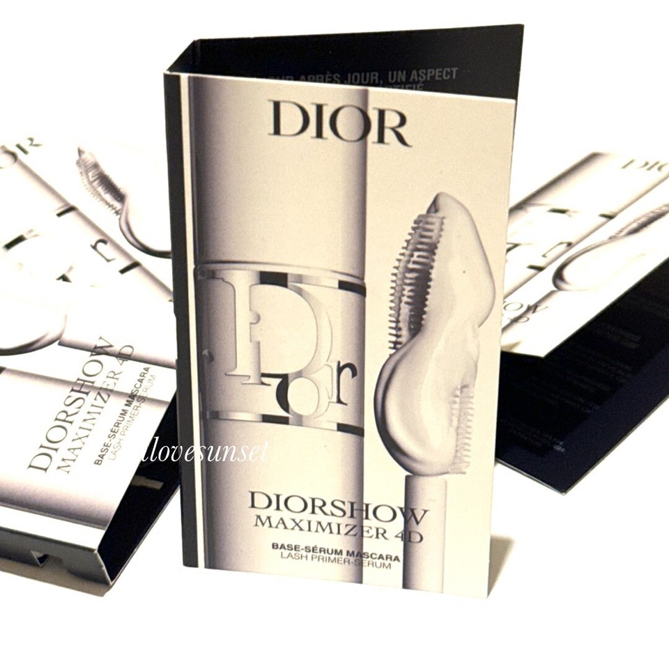 4 Travel Size {DIOR} Diorshow Maximizer 4D Lash Primer Serum 24H Wear Lash Care | eBay