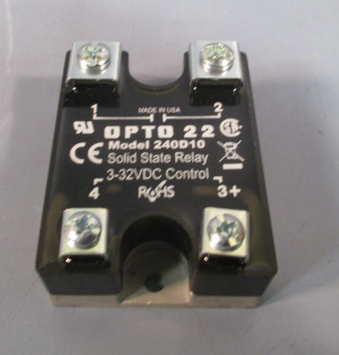 OPTO 22 SOLID STATE RELAY 3-32 VDC MODEL 240D10 | eBay