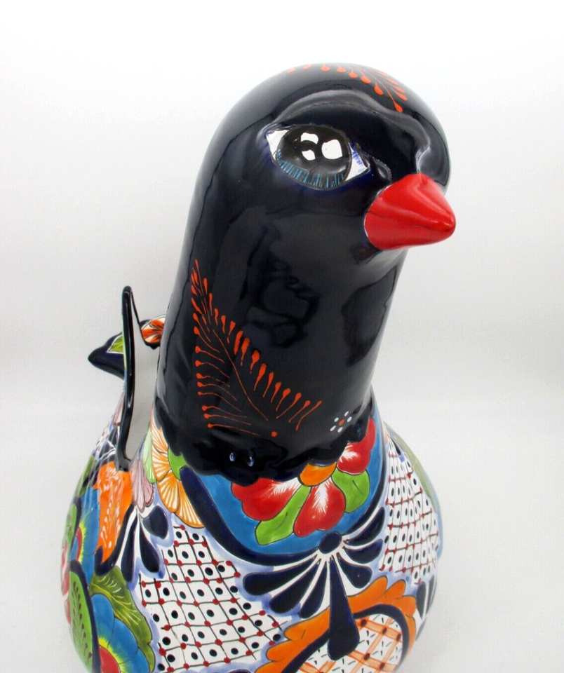 Talavera Pottery Dove Planter Mexican Paloma Ceramic Flower Pot X Large ...