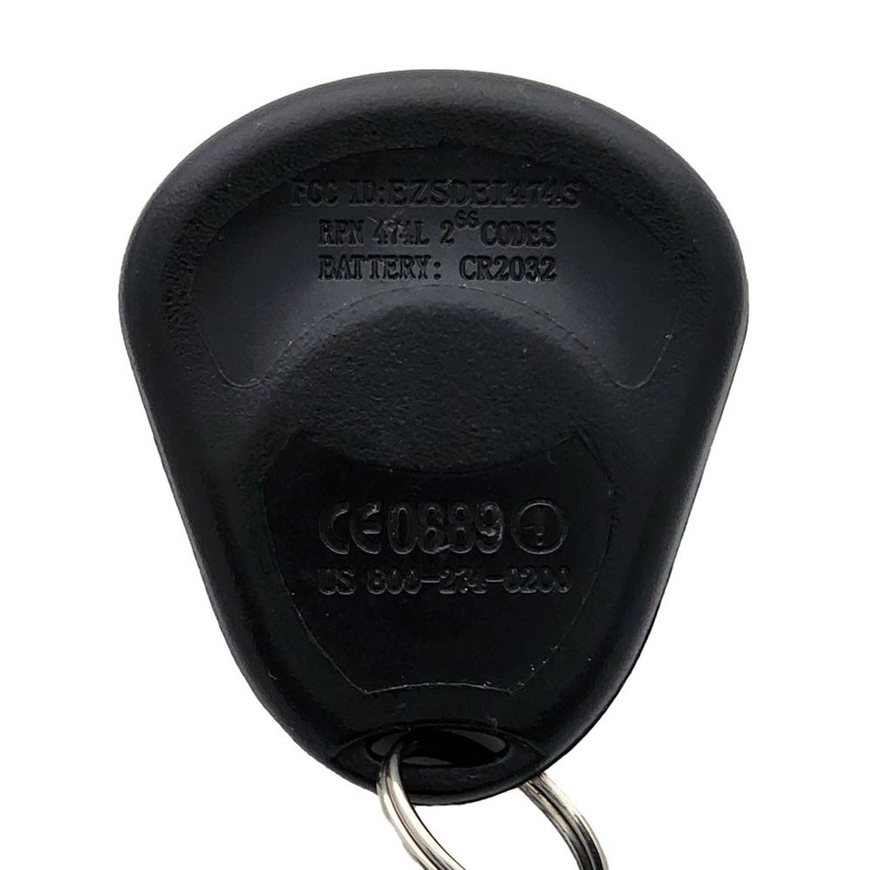 4-Button AVITAL (DEI) Keyfob Remote 474L FCC ID EZSDEI474S | eBay