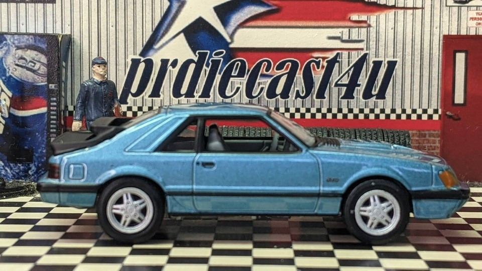 JOHNNY LIGHTNING 1986 FORD MUSTANG SVO LOOSE 1/64 CLASSIC GOLD SERIES ...
