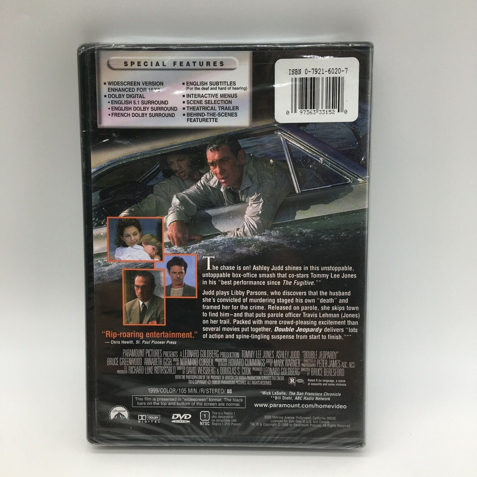 Double Jeopardy (DVD, 2000) Brand New Factory Sealed | eBay