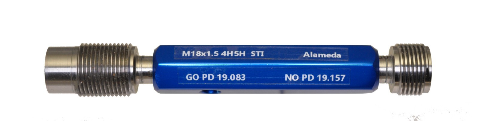 M18 x 1.5 6H - Metric Plug Gage - Go No/Go - 18 mm - 1.5 lead ~ STI ...