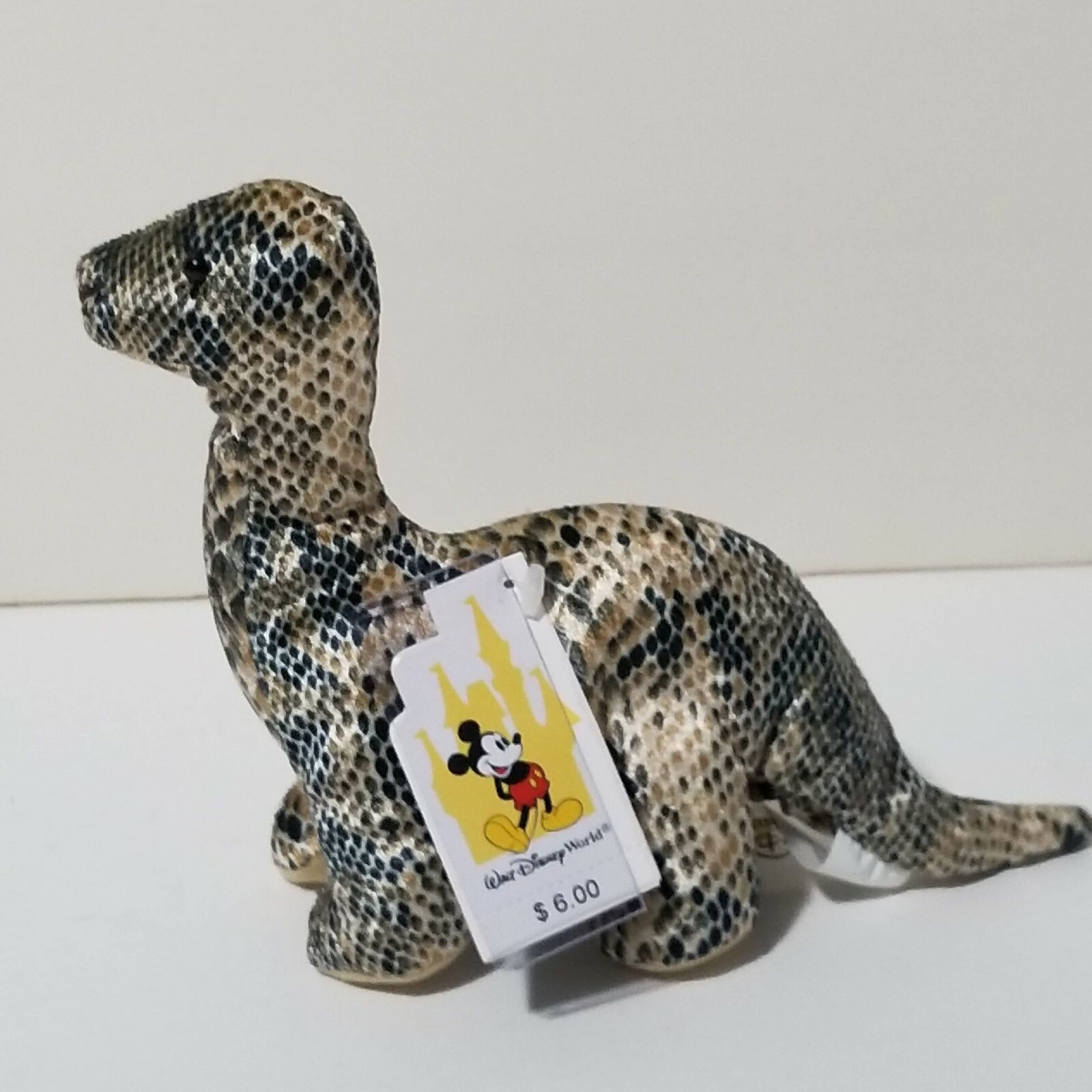 Walt Disney World Brontosaurus Dinosaur 8" Plush Stuffed Animal New ...