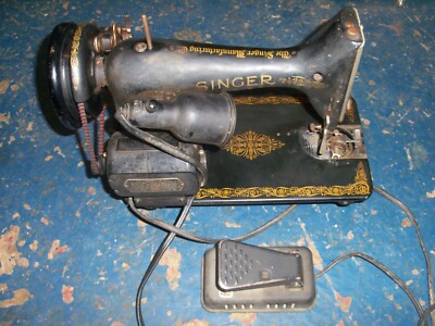 Vintage Singer 99K Sewing Machine, 1998, Tested Motor Moved The Needle ...