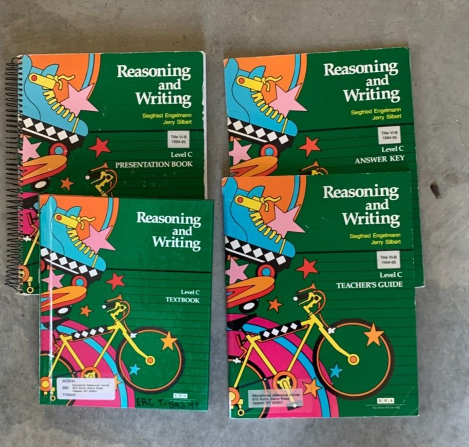 SRA Reasoning and Writing Level C Set 1991 | eBay