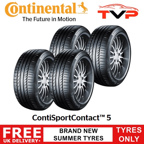 Continental 245/35/R19 Tyres x4 245 35 19 93Y FR XL Sport Contact 6 AO ...