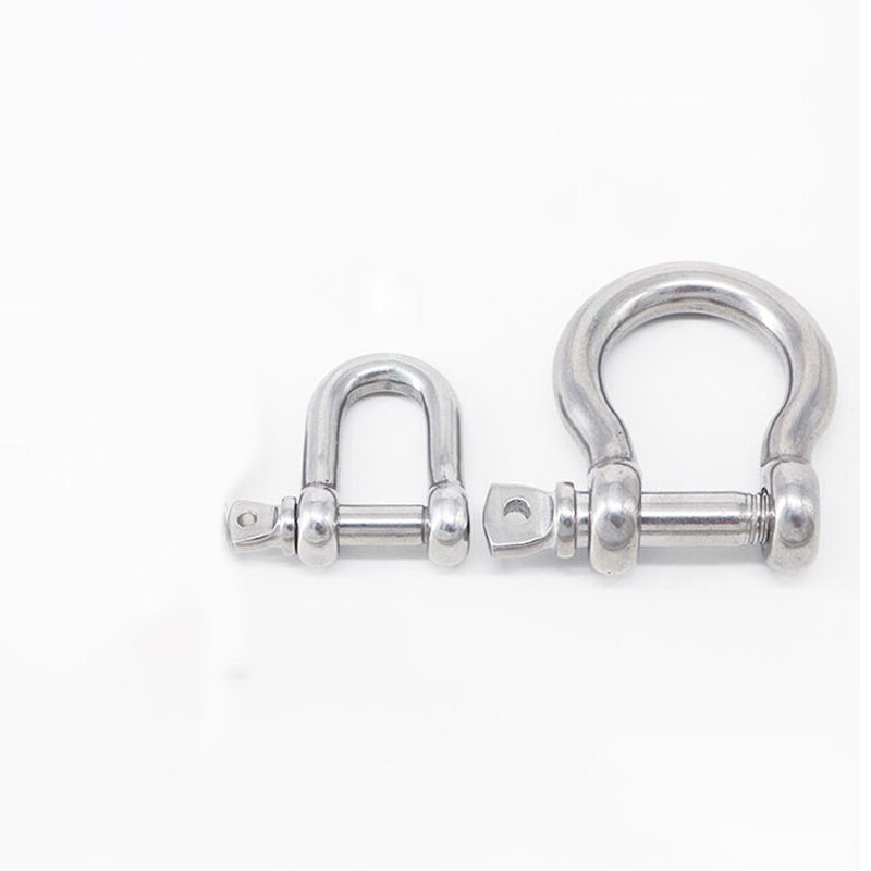 D Shackle Bow Shackle 4mm 5mm 6mm 8mm 10mm 12mm 14mm to 20mm A2 ...