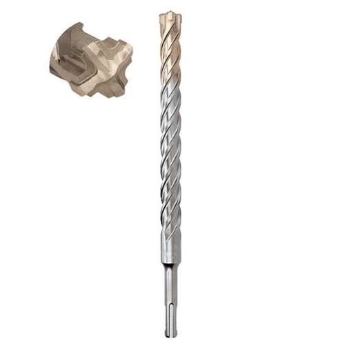 Qty 1 SDS Plus Masonry Drill Bit 8mm x 160mm x 100mm 4 Cut Head German ...