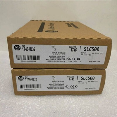Factory Sealed Allen-Bradley AB 1746-IB32 SER D SLC500 PLC Input Module ...