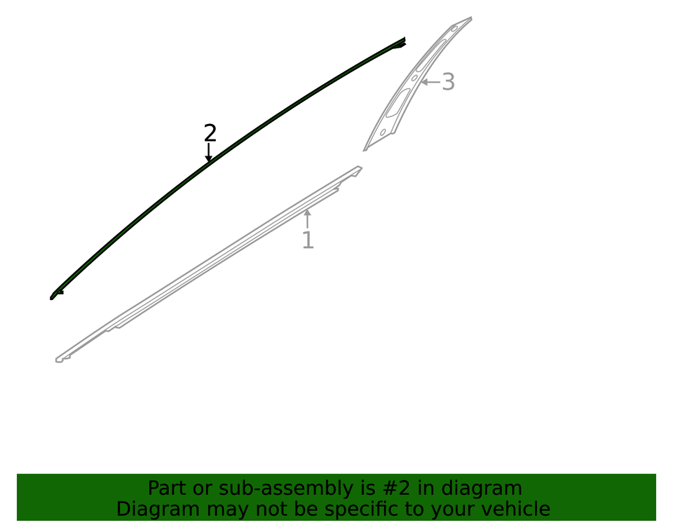 Genuine Kia Upper Molding 82860-L3000 | eBay