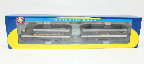 Athearn HO Scale NS Norfolk Southern EMD F7 AB Diesel Locomotive Set ...