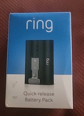 Ring Rechargeable Battery Pack For Video Doorbell 2 Quick Release New ...