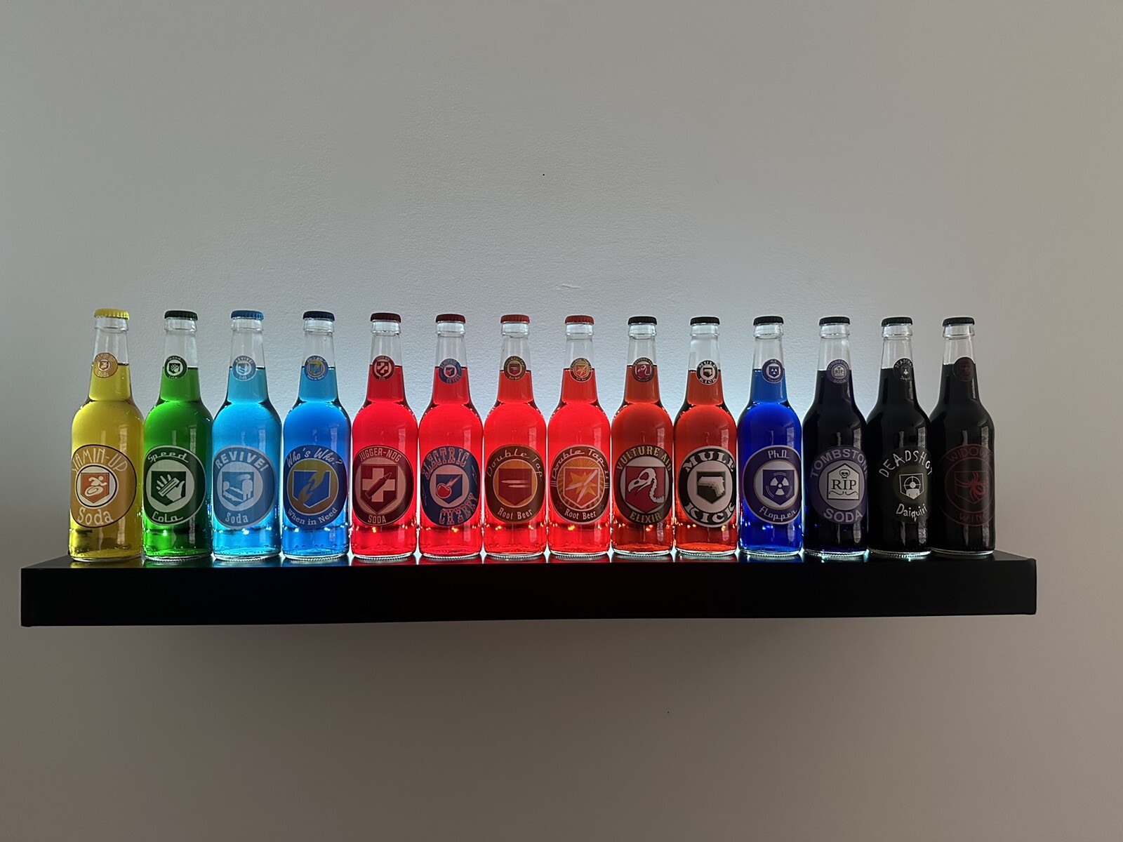 Call Of Duty Zombies Perk Bottles. Handcrafted Replicas. All 14 Perks ...
