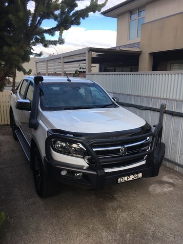 Genuine Holden RG Colorado Steel Bull Bar 92508023 My17 Protection for ...