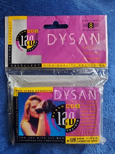 Dysan 8MM Video Cassette Tape MADE IN JAPAN | eBay