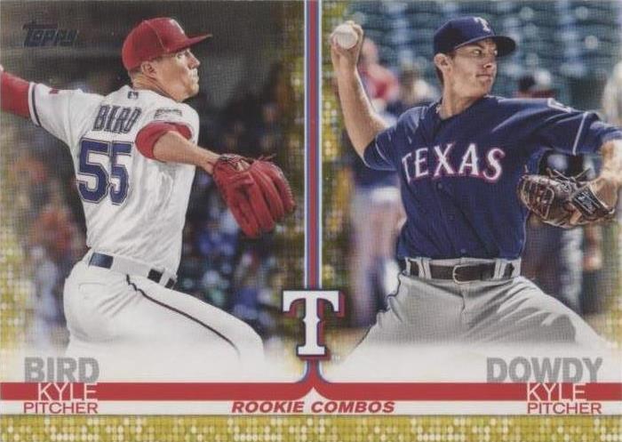2019 Topps Update Series - Rookie Combos Kyle Dowdy, Kyle Bird #US183 ...