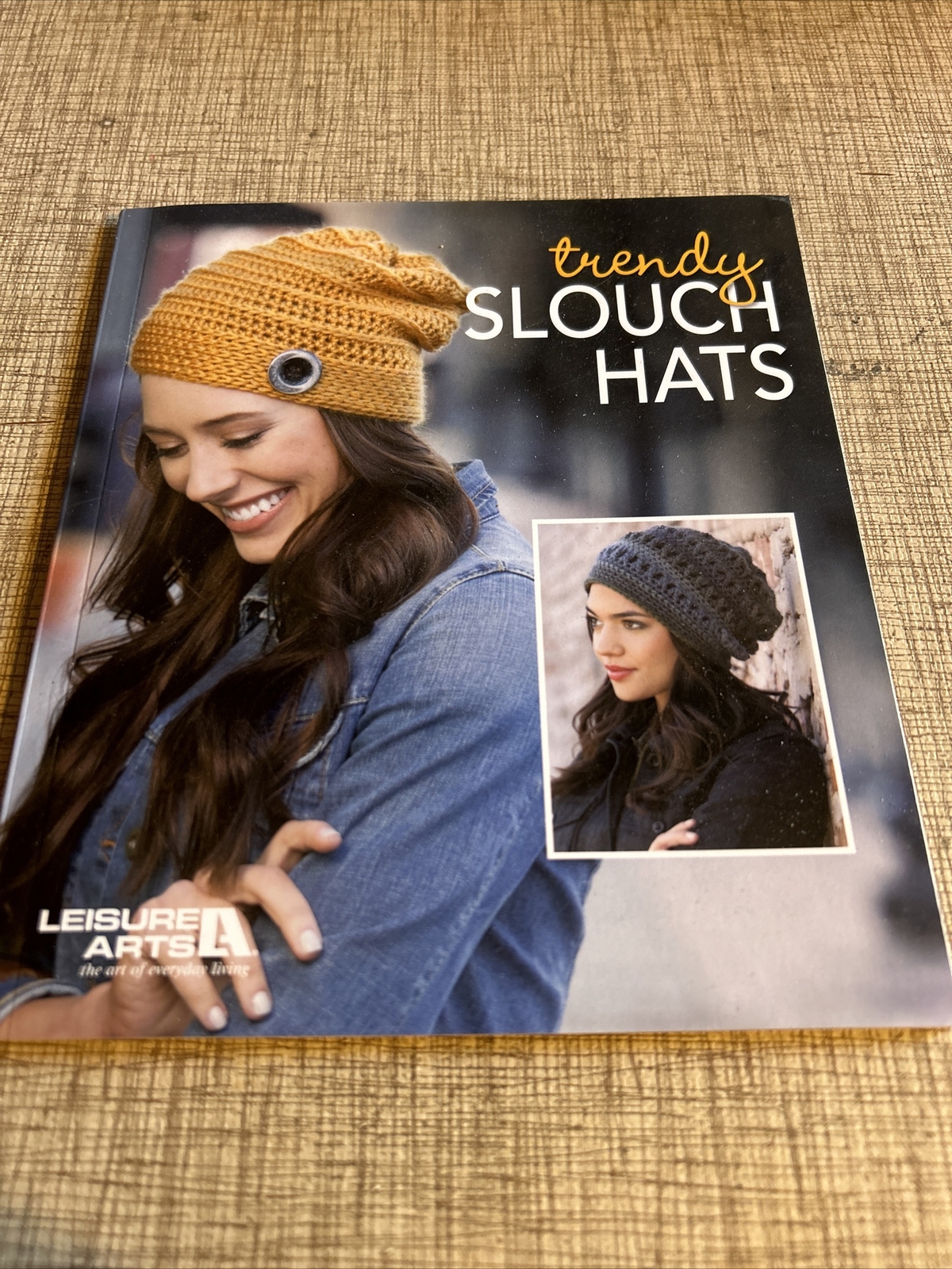 Leisure Arts Trendy Slouch Hats, 2017, Small Book, 10 Designs | eBay