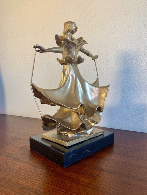 Bronze Sculpture Statue (after) Salvador Dali Dalinian Dancer Signed ...