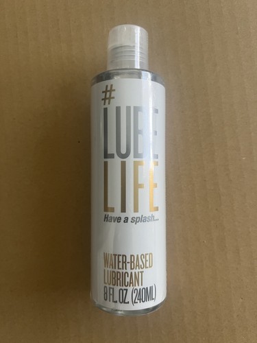 NEW SEALED Lubelife Water Based Lubricant Sex Lube for Men Women 8 OZ ...