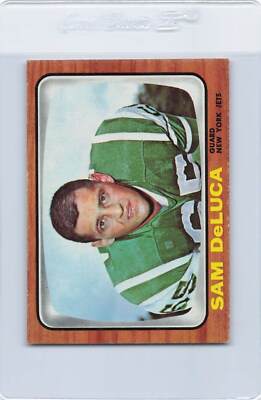1966 Topps #91 Sam DeLuca Jets EX/MT *DA-C9188 | eBay
