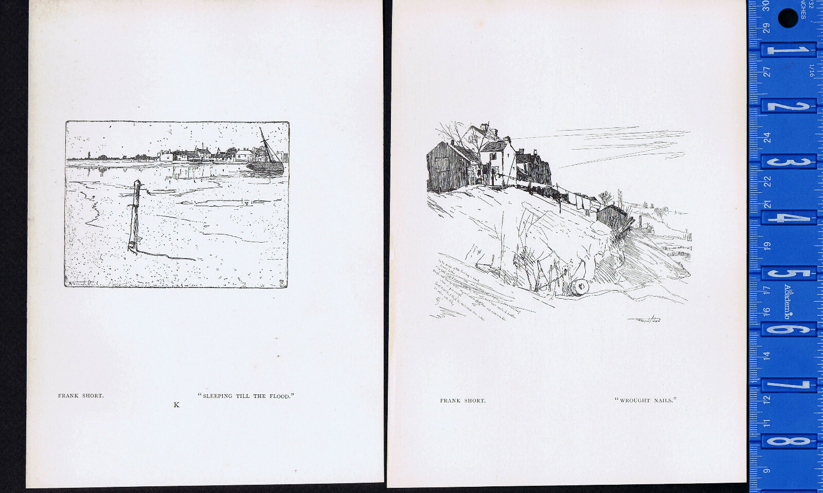 Illustrations of Etchings by Sir Frances "Frank" Job Short - 1895 ...