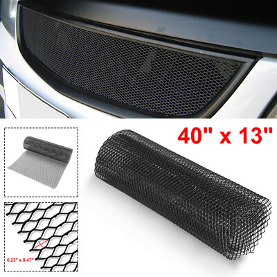 40*13 inch Car Universal Grille Mesh Net Sheet Aluminum Rhombic Auto ...