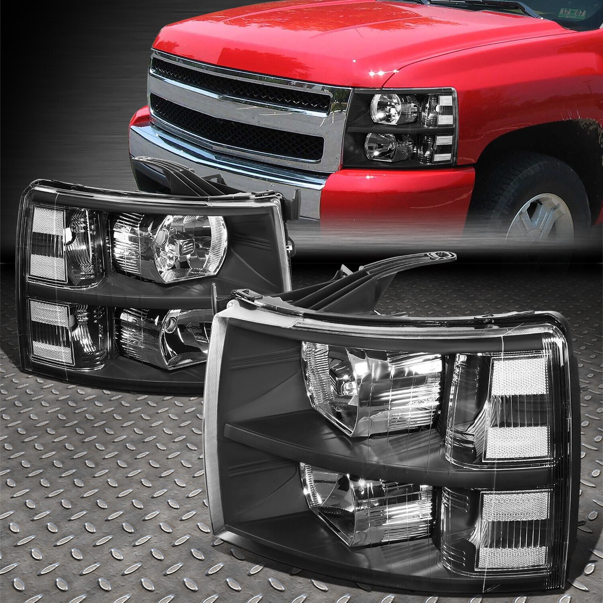 Chevrolet Silverado Headlight Replacement For Chevy Silverado 1500