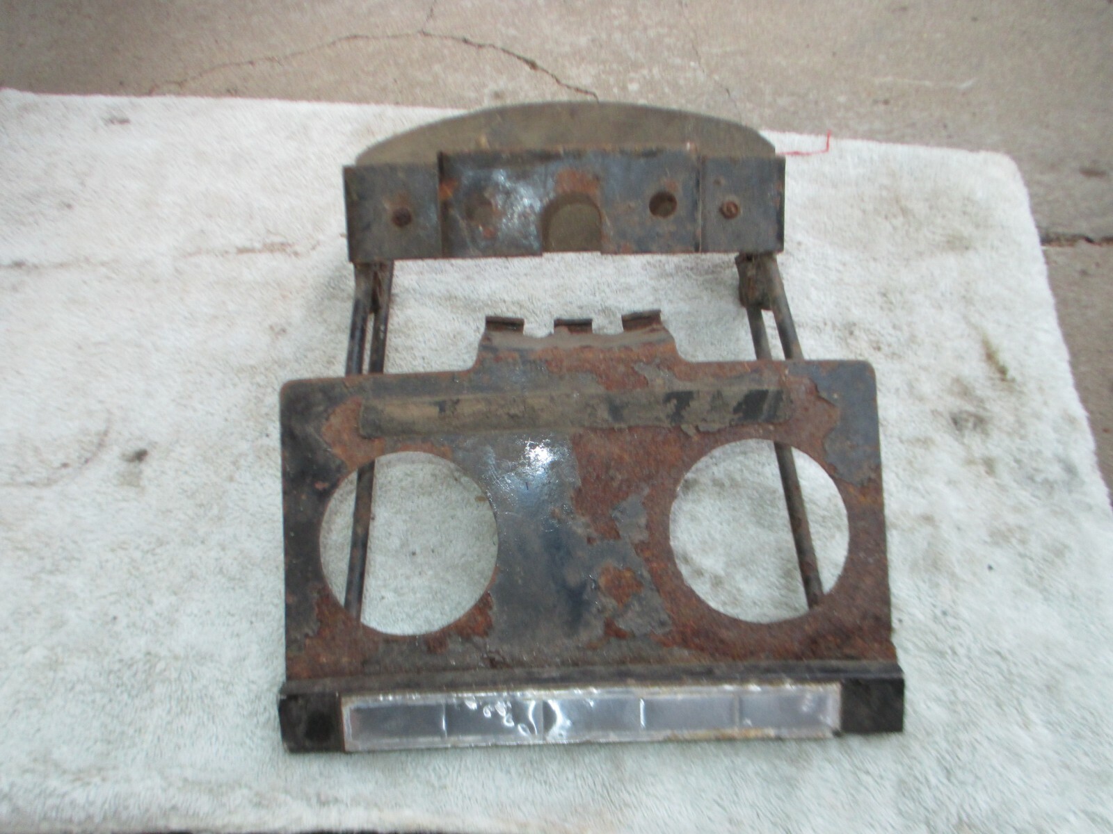 License Plate Bracket Tail Light Mount Harley Davidson FX, FXST, FXE ...