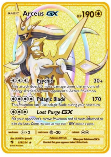 Pokemon Mega Arceus Ex