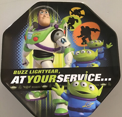 Disney Zak Design Buzz Lightyear At Your Service 8" Dinner Food Plastic ...