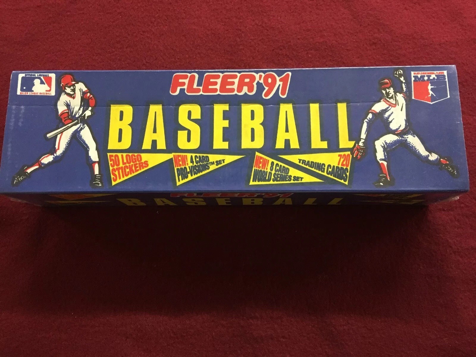 FLEER 91 BASEBALL COLLECTORS 1991 MLB FACTORY SEALED COMPLETE SET ...