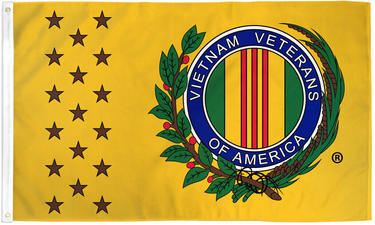 Vietnam Veterans Flag 3x5ft Veterans of Vietnam War Flag US Vet 100D ...