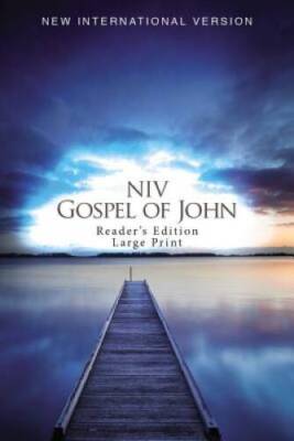 NIV, Gospel of John, Reader's Edition, Large Print, Paperback ...