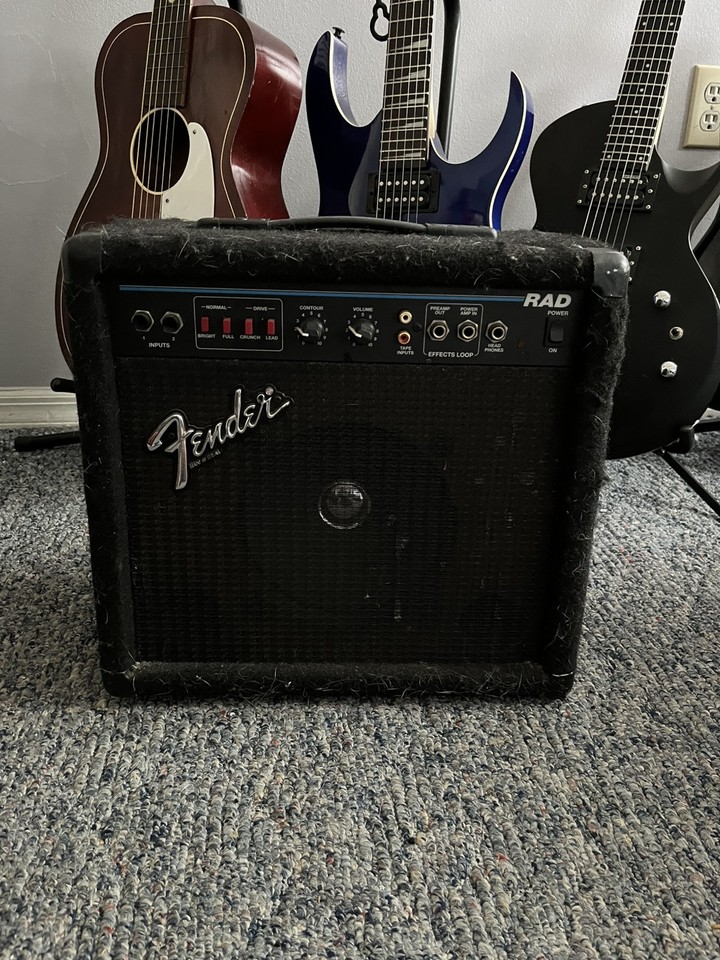 Fender RAD Guitar Combo Amp - 1990s | eBay