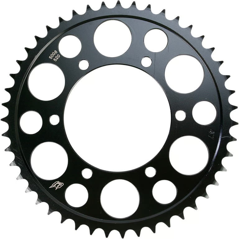 Driven Racing Steel Rear Sprocket - 47T Motorcycle Street Bike Dirt ...