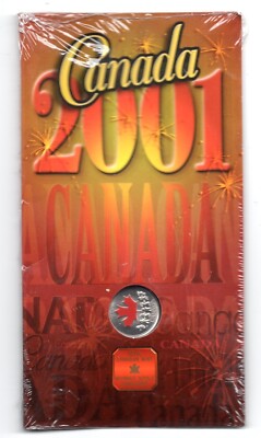 2001 Canadian Colour Quarter Sealed From the Mint - Canada Day | eBay
