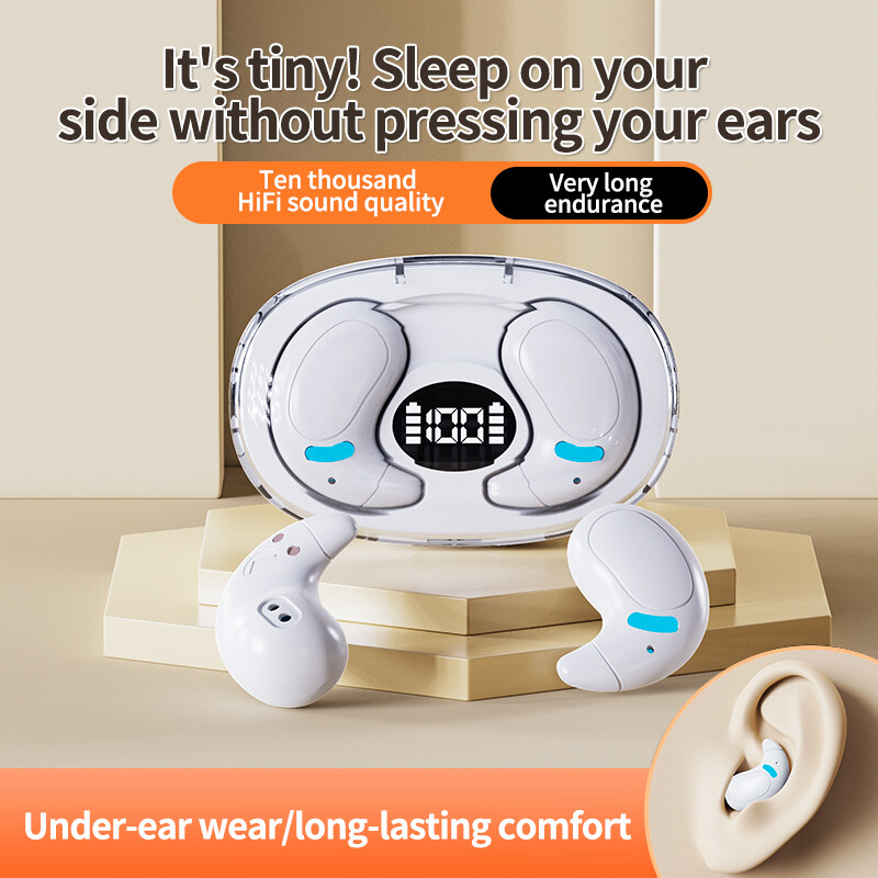 TWS Mini Earbuds Invisible Sleep Headphone Bluetooth5.3 Earphone Pro ...
