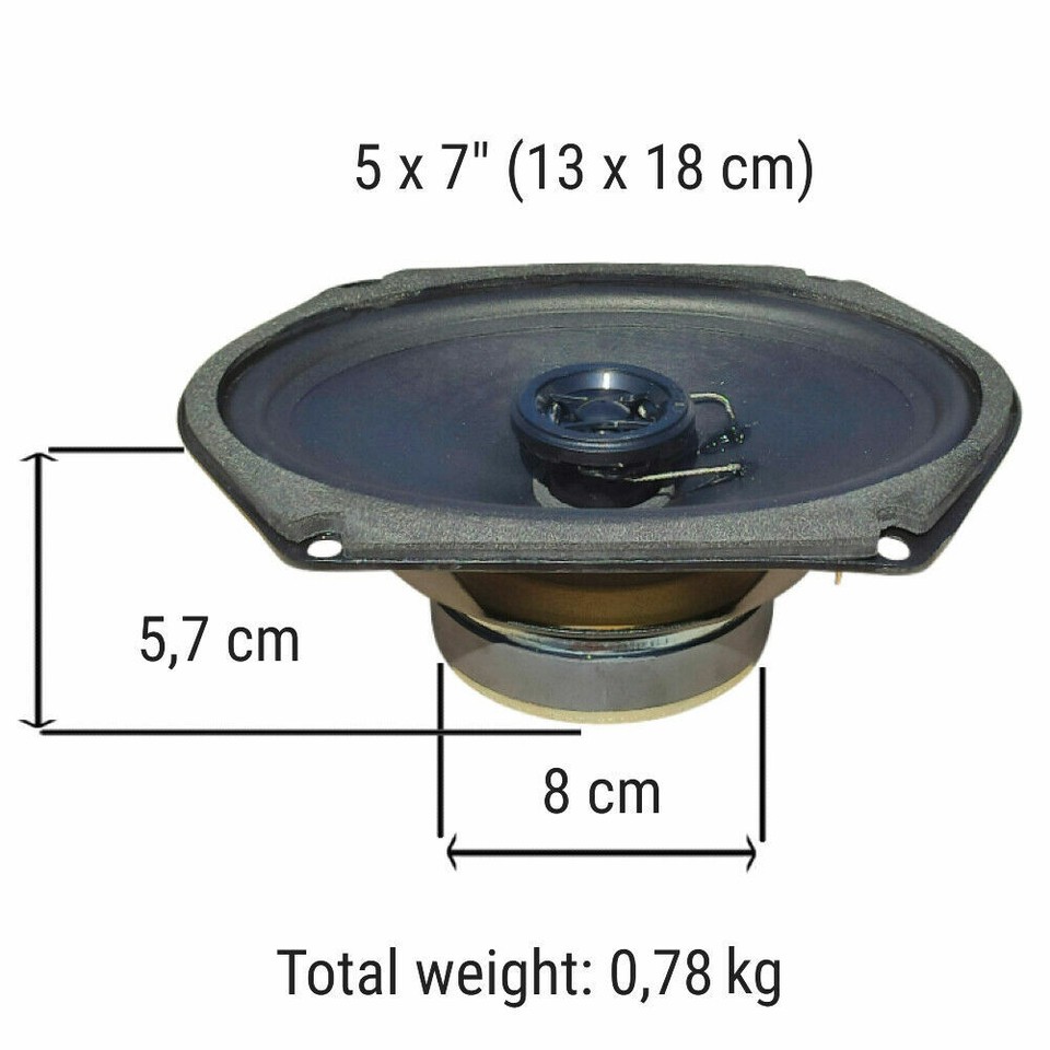 Ciare CXE184 Kit 2 Speakers For Fiat Bravo 02 Brava Marea Connect Car Speakers | eBay