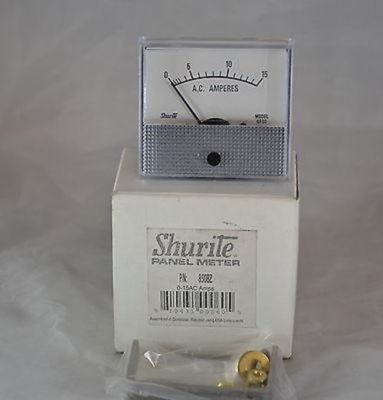 8508 - 8508Z - Shurite - Analog Panel Meter | eBay