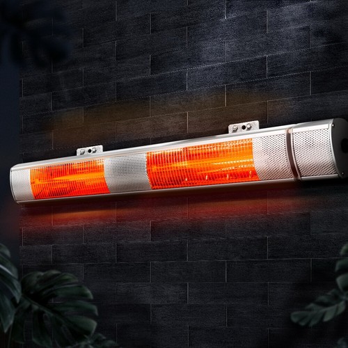 Devanti Electric Strip Heater Infrared Radiant Heaters 3000W ...