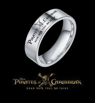 The Pirates Of The Caribbean, Jack Sparrow, Stainless Steel, Laser ...