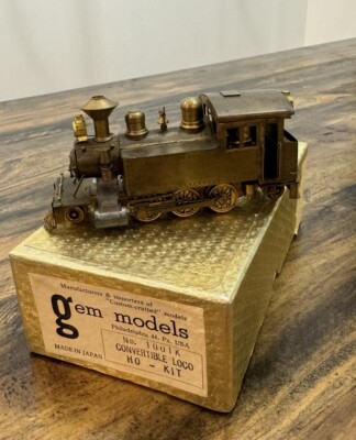 Gem Models 1001K Convertible Locomobile HO Kit 0-6-0 2-6-0 0-4-0 ...
