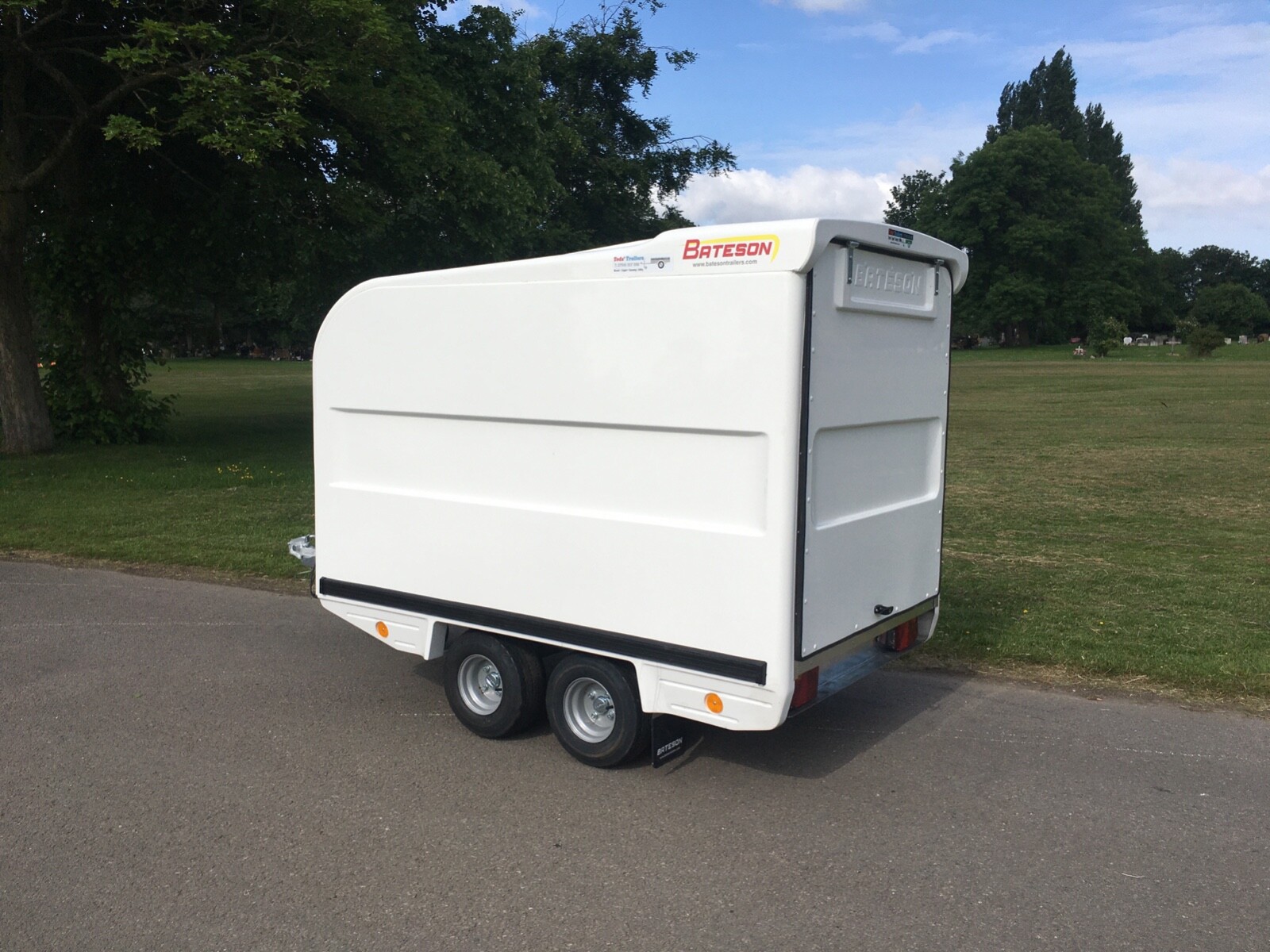 BATESON 120V TWIN AXLE BOX TRAILER from Teds Trailers Liverpool | eBay UK