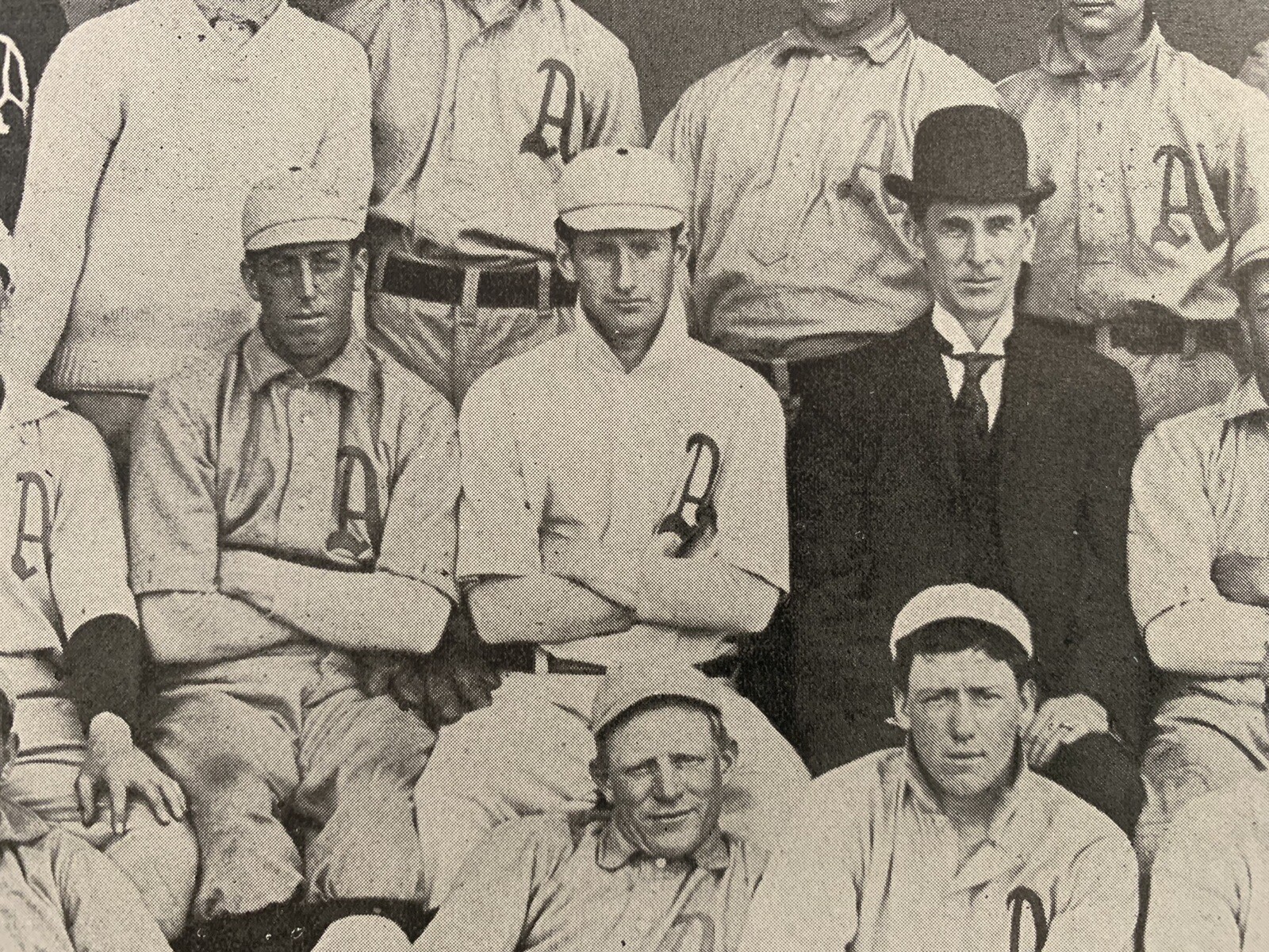 Philadelphia Athletics 1905 Sunday Transcript Team Photo Supplement ...